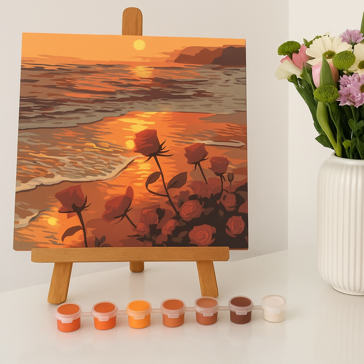 [BUNDLE OF 3] Pause & Paint – Paint by Numbers Kit (Medium) – Wabi & Ushi